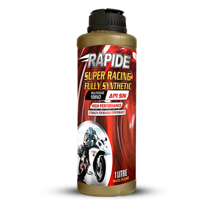 Fully Synthetic super racing | Rapide motorcycle oils